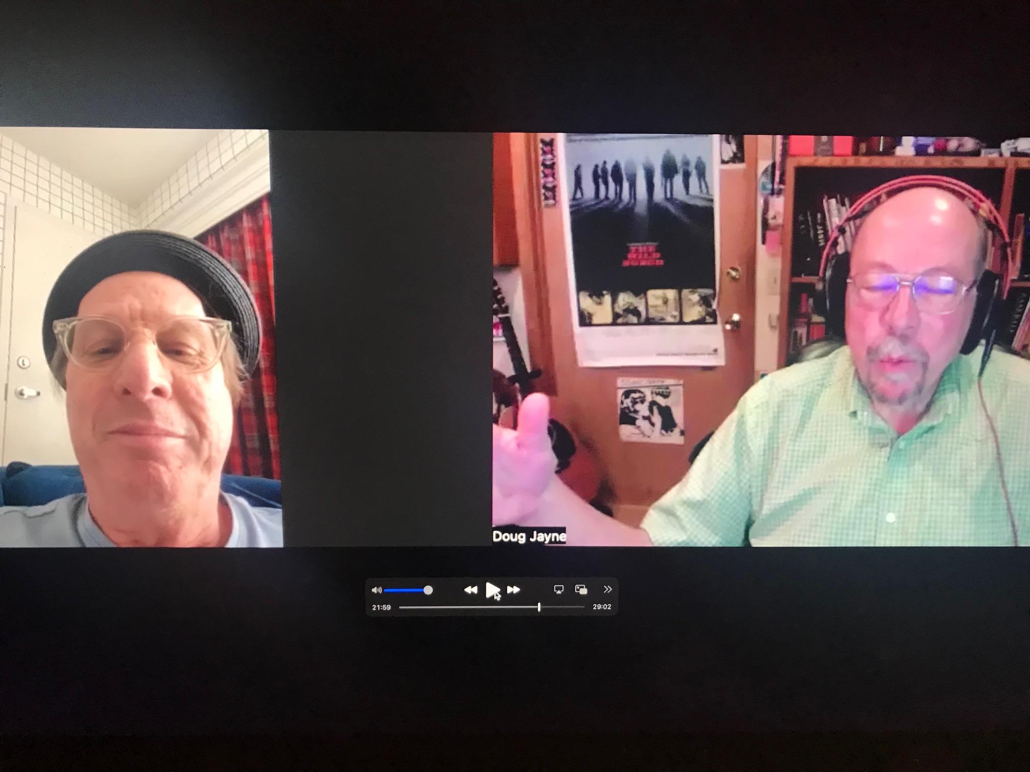 Adrian Belew chats with Doug on Midday Music